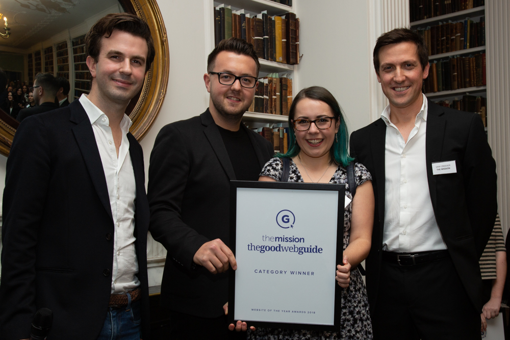 Mayhew wins 'Charity Website of the Year' - Mayhew