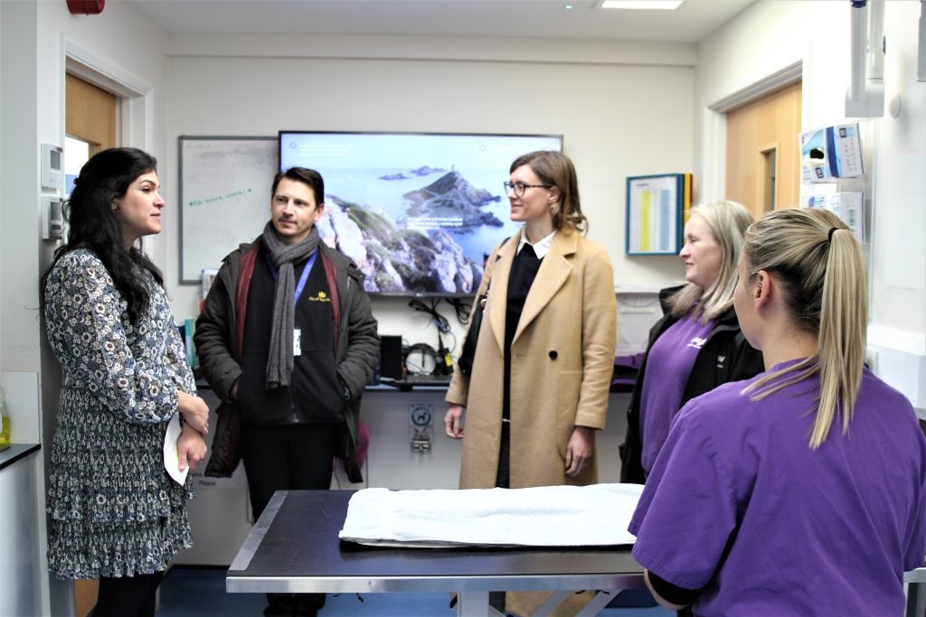 Westminster Councillor, Jessica Toale, visits Mayhew - Mayhew