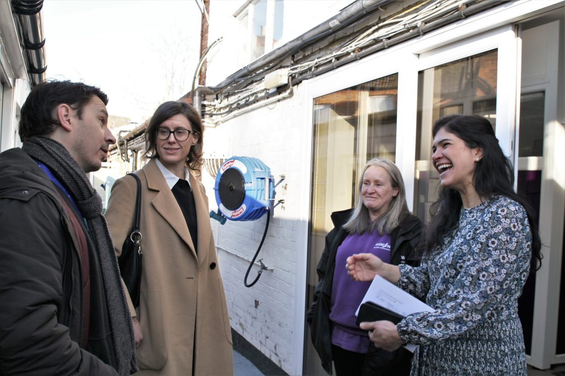 Westminster Councillor, Jessica Toale, visits Mayhew - Mayhew