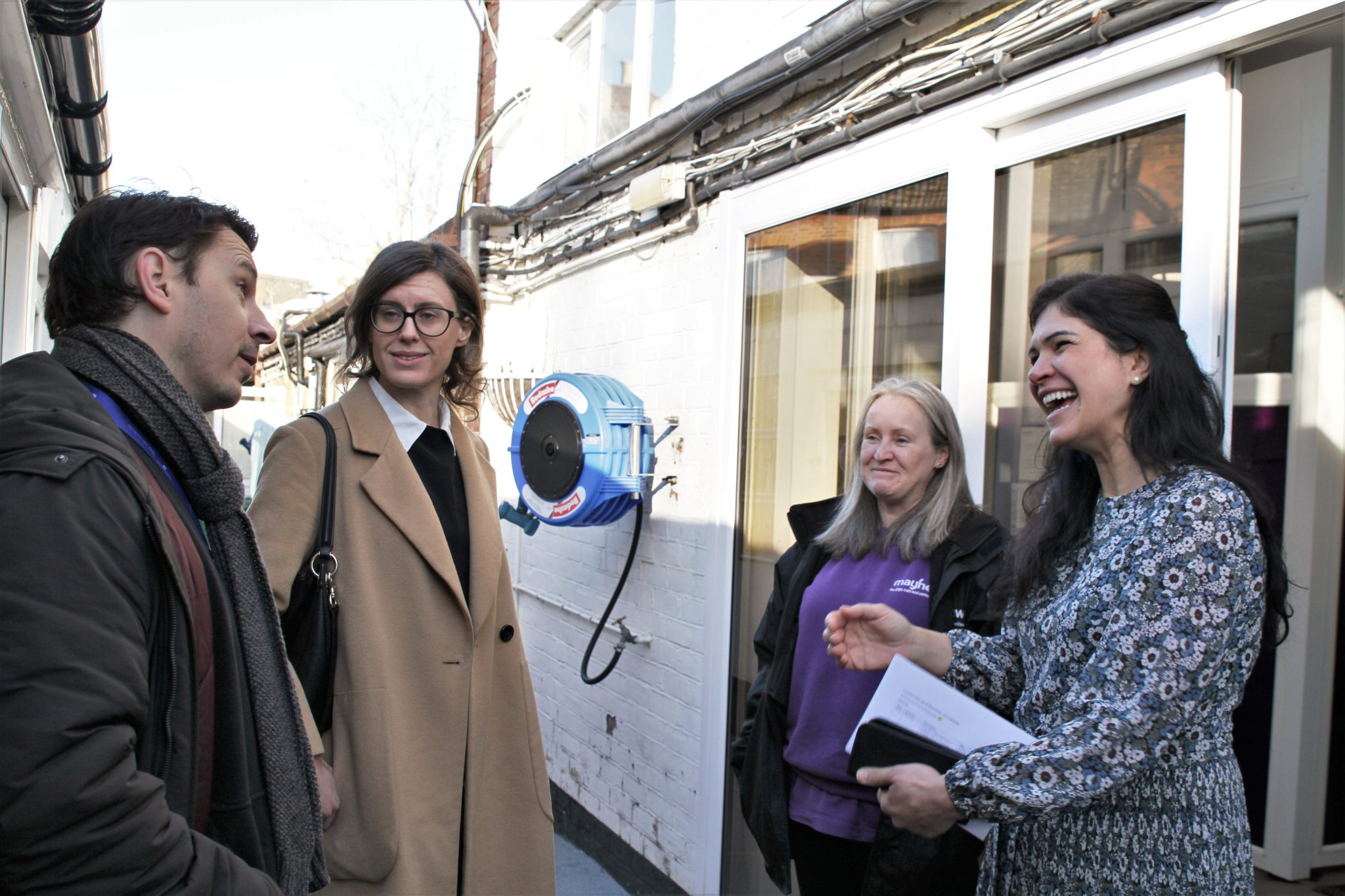 Westminster Councillor, Jessica Toale, visits Mayhew - Mayhew