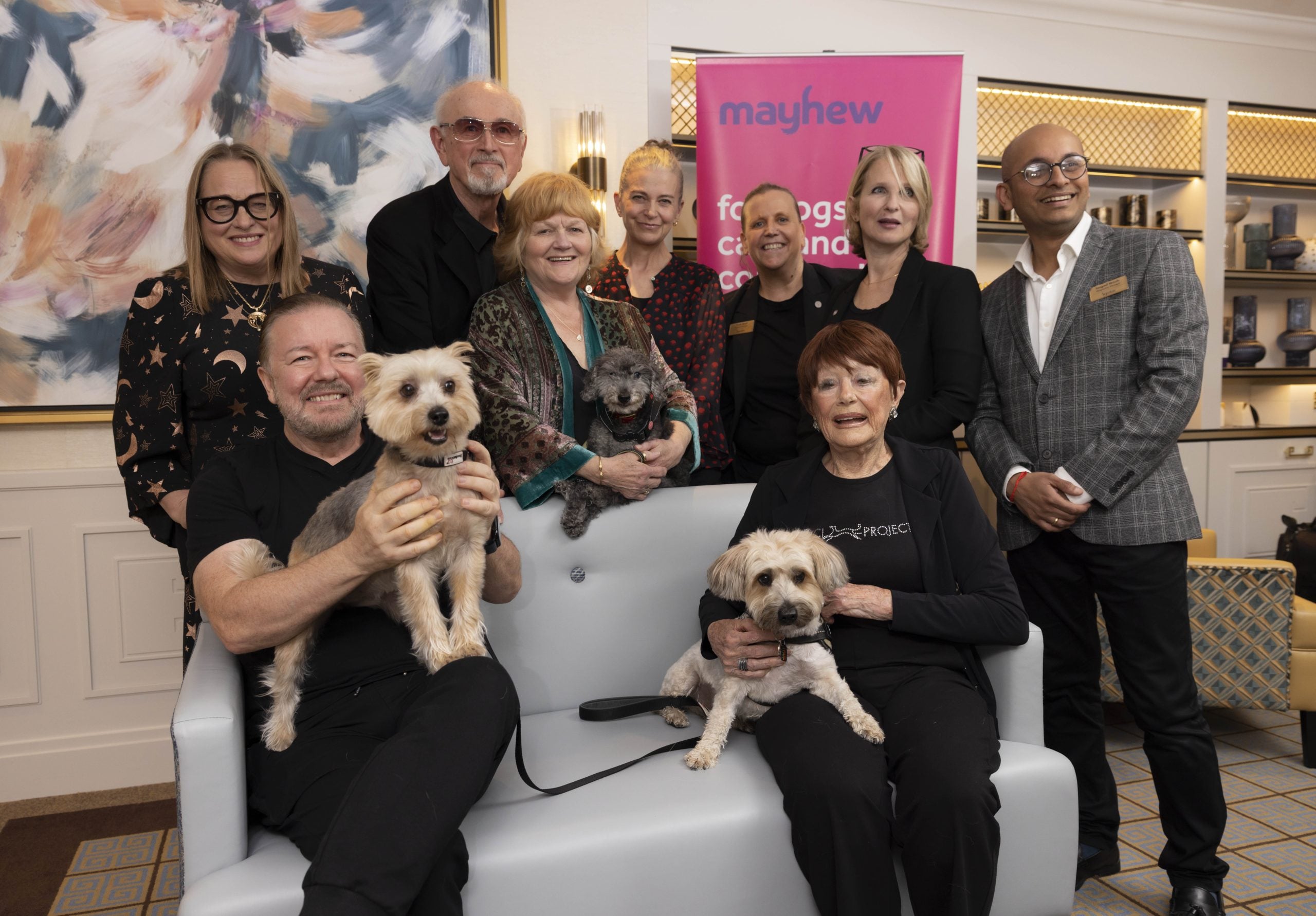 Supporters mark World Animal Day in aid of Mayhew - Mayhew