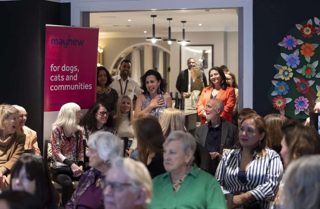 Supporters mark World Animal Day in aid of Mayhew - Mayhew