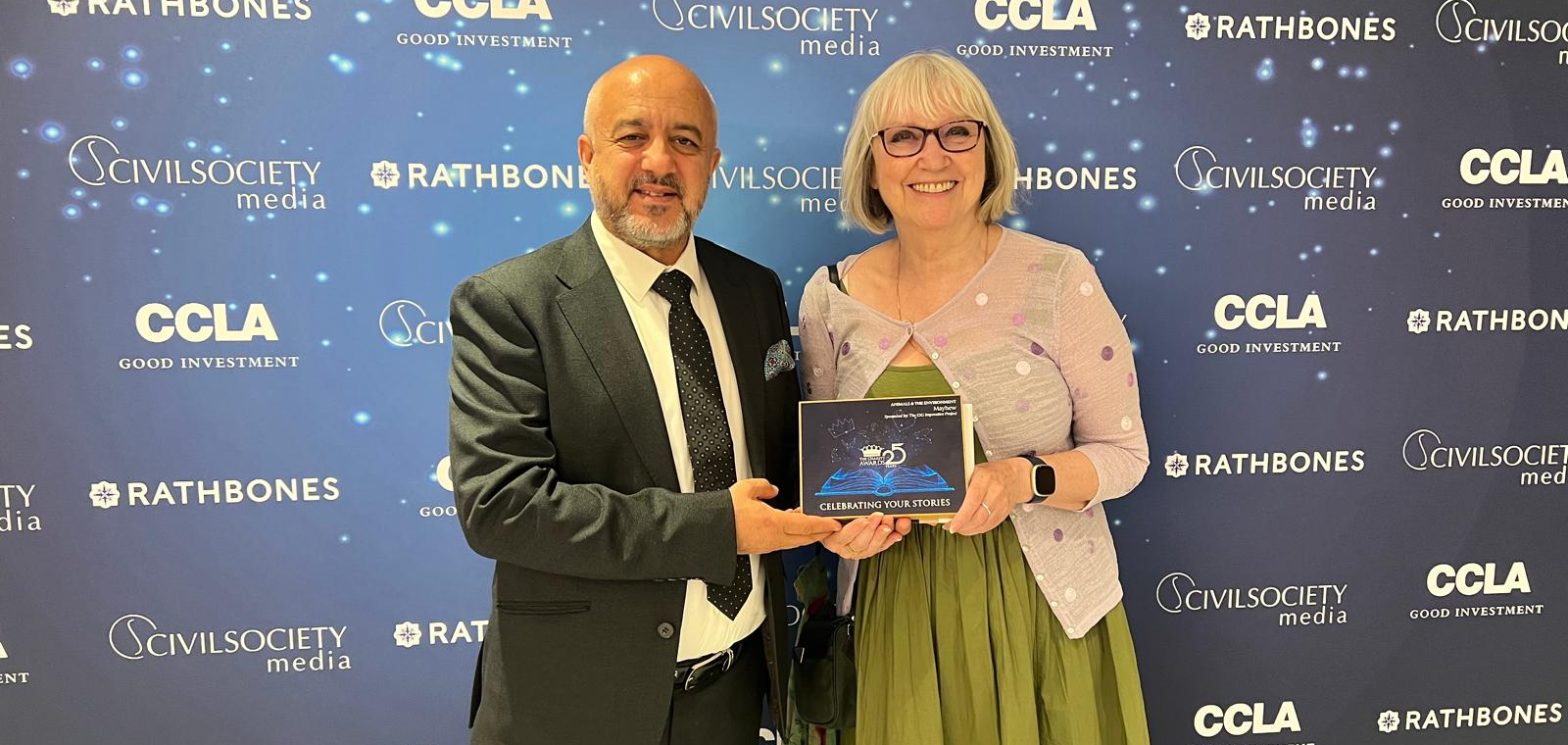 Mayhew wins at the Charity Awards 2025 - Mayhew